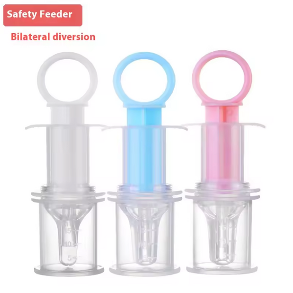 Toddler Infant Oral Medicine Syringe- Silicone Pacifier Baby Medicine ...