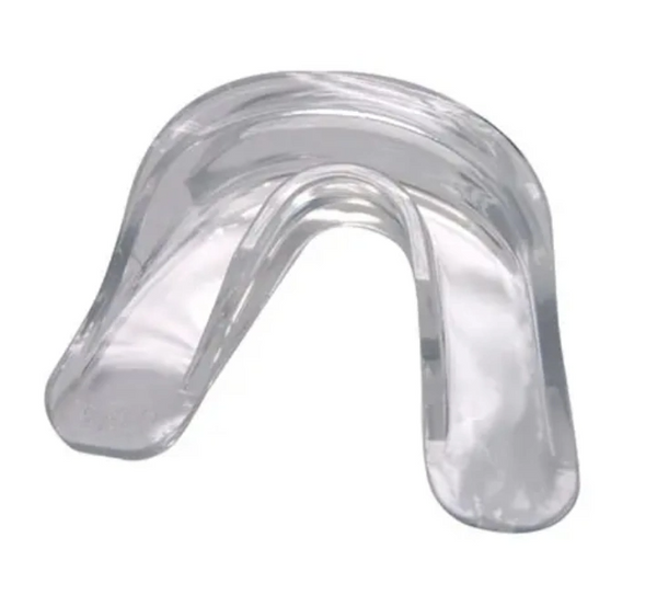 Pre-Filled Silicone Gel Dual Soft Dental Mouth Guard Teeth Whitening M ...